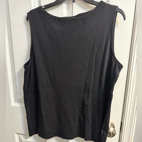 croft & barrow | Tops | Croft Barrow Black Muscle Tee Relaxed Fit ...